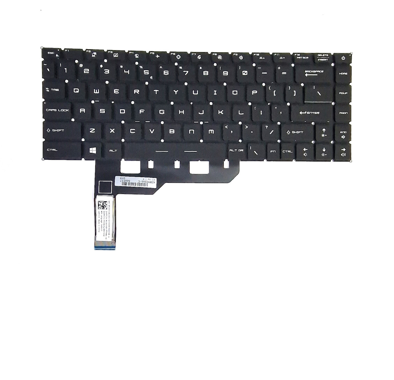 Клавиатура MSI GS66 GE66 с RGB подсветкой ENG купить по выгодной цене