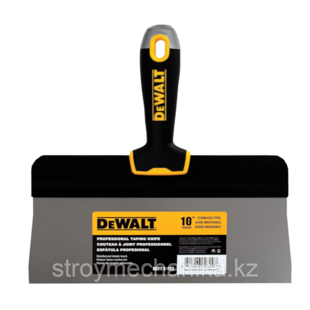 Купить фасадный широкий шпатель из нержавеющий стали 300мм Dewalt в ...