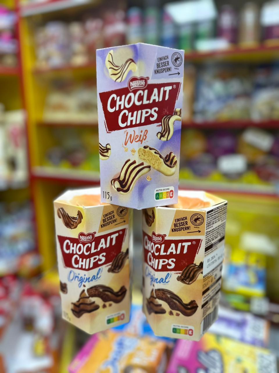 Печенье в шоколаде Choclait Chips 115гр (ассорти) /Nestle/: продажа ...