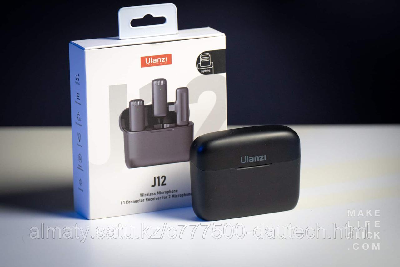 Ulanzi J12 Wireless Lavalier Microphone system (lighting, type-c ...
