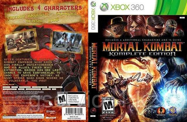 Mortal Kombat Komplete Edition купить по лучшей цене в Алматы от