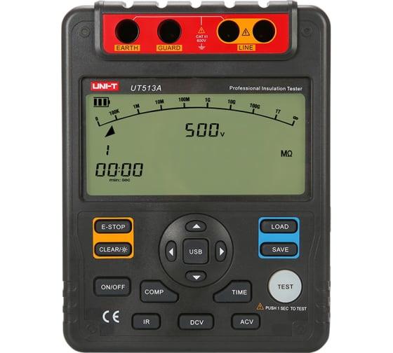 UNI-T UT513A Тестер сопротивления изоляции купить в Алматы - UNI-LINK TOOLS