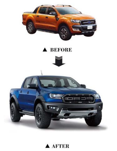 Обвес для Ford Ranger T7 в Ford Ranger T8: продажа, цена в Алматы ...