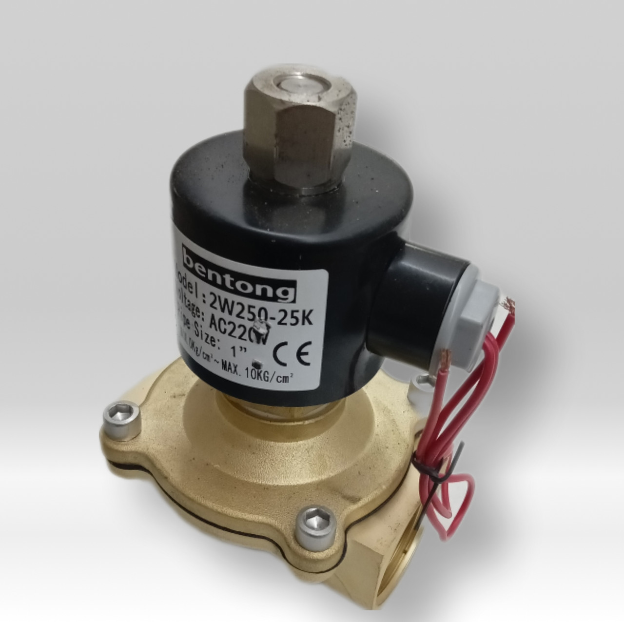 Электромагнитный клапан (соленоид) 2W-200-20K нормльно-открытый купить ...