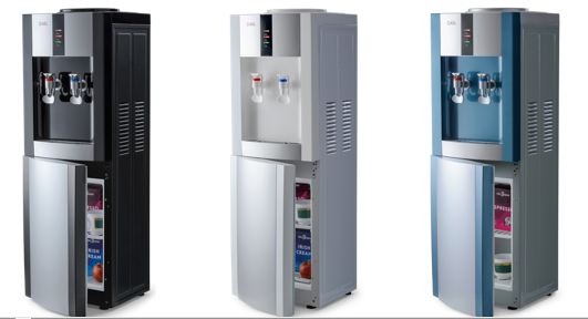 Кулер для воды LD-AEL-47c с шкафчиком белый, черный, синий купить в Алмате по привлекательной ...