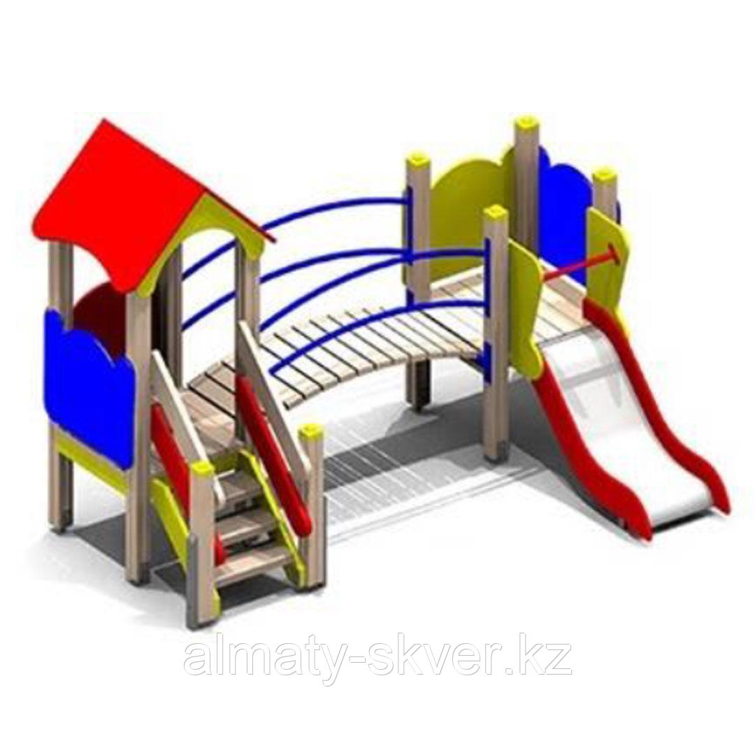 Детский игровой комплекс. УСН 8601-0113-0105: продажа, цена в Алматы. Игровые площадки и ...