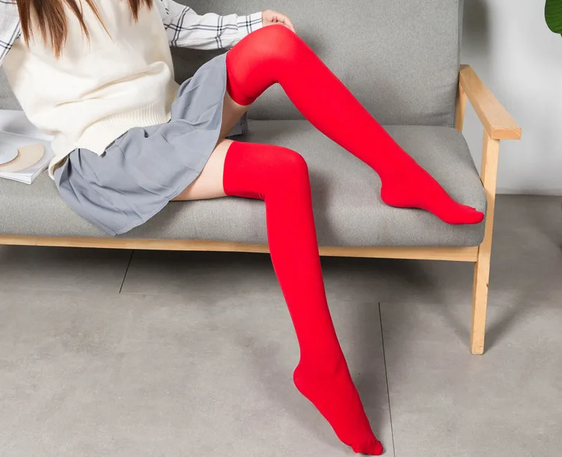 Гольфы выше колена полосатые 70 см черно-синие в интернет-магазине ...