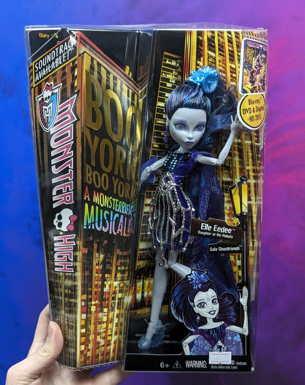 Оригинальная кукла Monster High Boo York Gala Ghoulfriends Elle Eedee ...