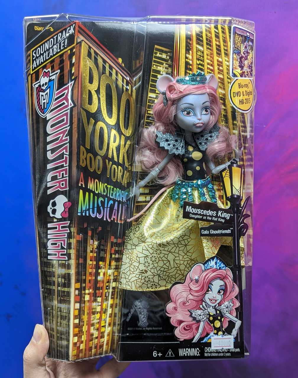 Оригинальная кукла Monster High Boo York Gala Ghoulfriends Mouscedes ...
