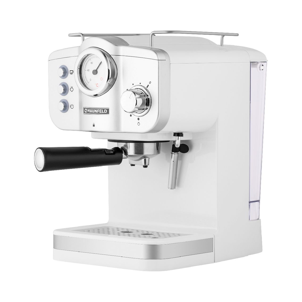 Кофемашина рожкового типа MAUNFELD MF-735WH PRO: продажа, цена в Алматы ...