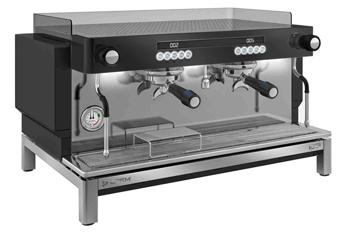 Автоматическая рожковая кофемашина EX3 2GR Display TA black: продажа ...