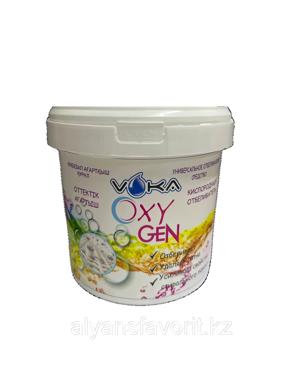OXY ACTION - универсальный кислородный отбеливатель 1 кг. РК: продажа ...