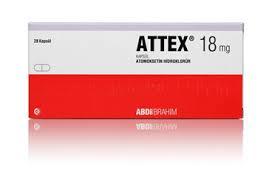 Атомоксетин (atomoxetine) - Аттекс (Attex) 18 мг/28 капс: продажа, цена ...
