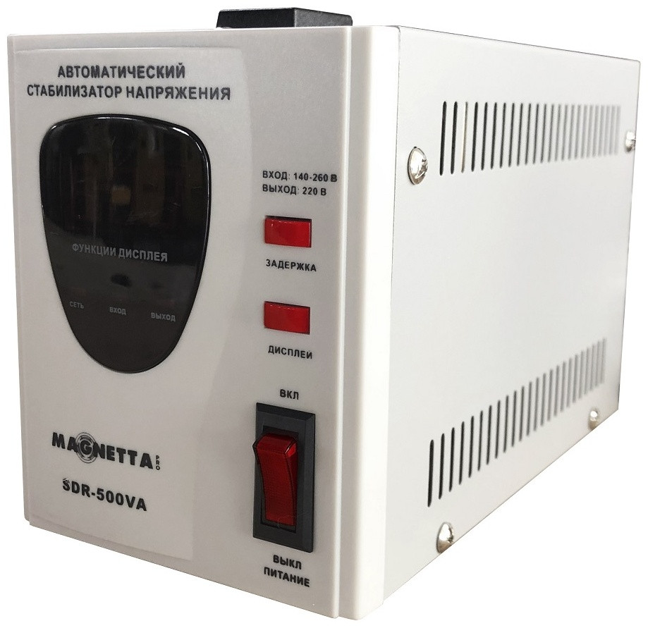 Стабилизатор напряжения релейный MAGNETTA SDR-500VA купить в Алматы ...