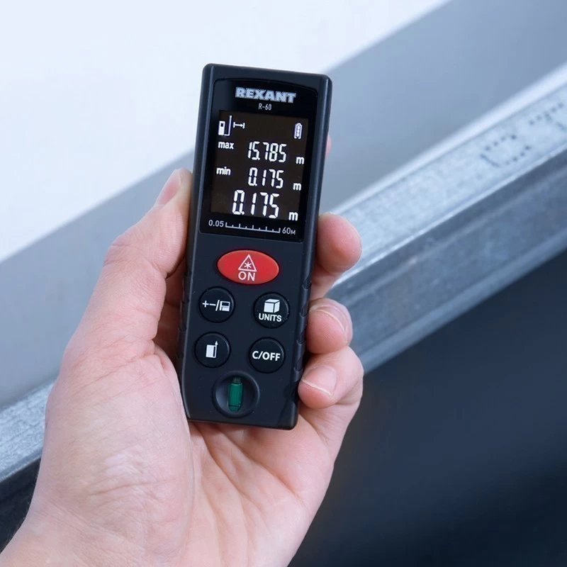 Лазерный дальномер микро R-60 REXANT - купить по лучшей цене от компании 380 Вольт - 116078711