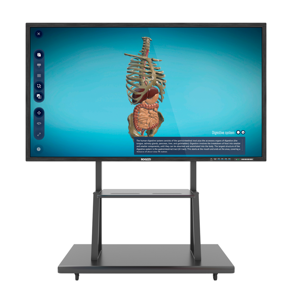 ИНТЕРАКТИВНЫЙ КОМПЛЕКС ROQED PANEL 75" ДЮЙМОЙ 4К С OPS И МОБ.СТОЙКОЙ, купить в Казахстане, цена ...