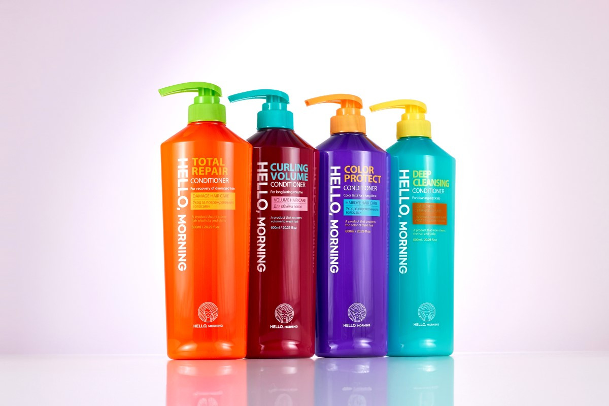 Шампунь для поврежденных волос Hello Morning Hair Shampoo Total Repair ...