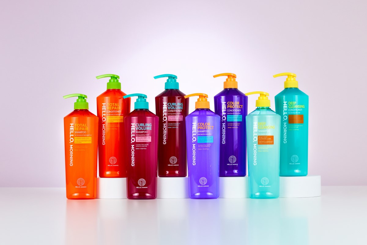 Шампунь для поврежденных волос Hello Morning Hair Shampoo Total Repair ...