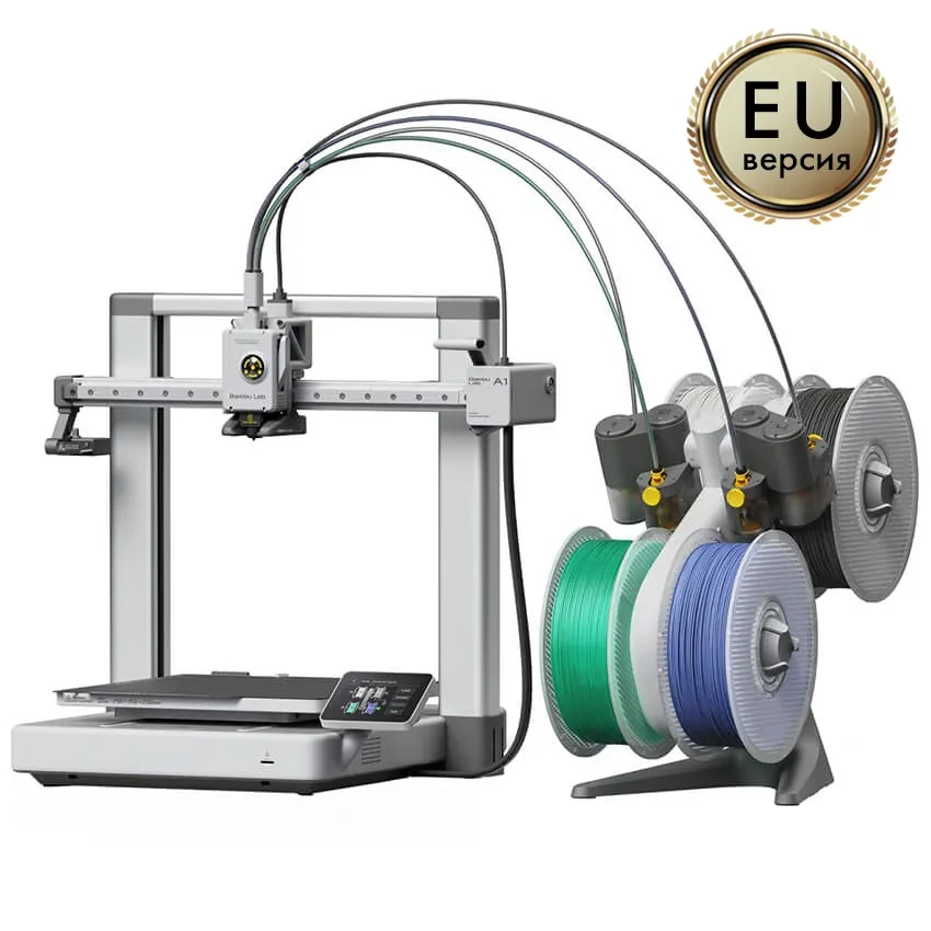 3d принтер Bambu Lab A1 Combo Eu версия продажа цена в Астане 3d