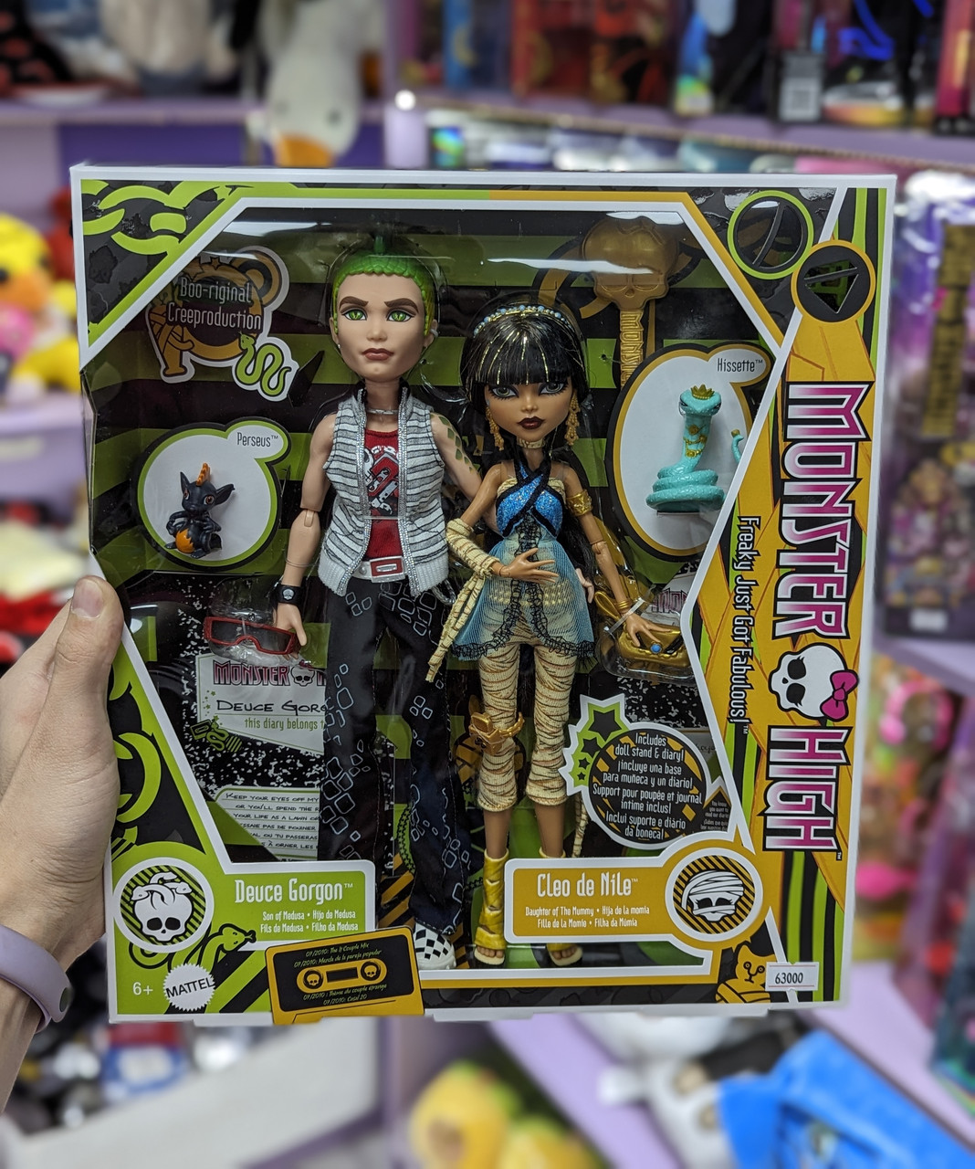 Оригинальные куклы Monster High Deuce Gorgon & Cleo de Nile ...