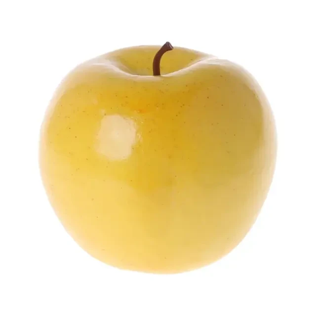 Искусственный фрукт яблоко муляж желтое: продажа, цена в Алматы. Муляжи ...