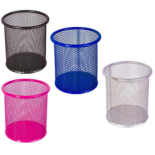 Подставка-стакан для канцелярских принадлежностей круглая, металл H802-B (id 116623113), купить ...