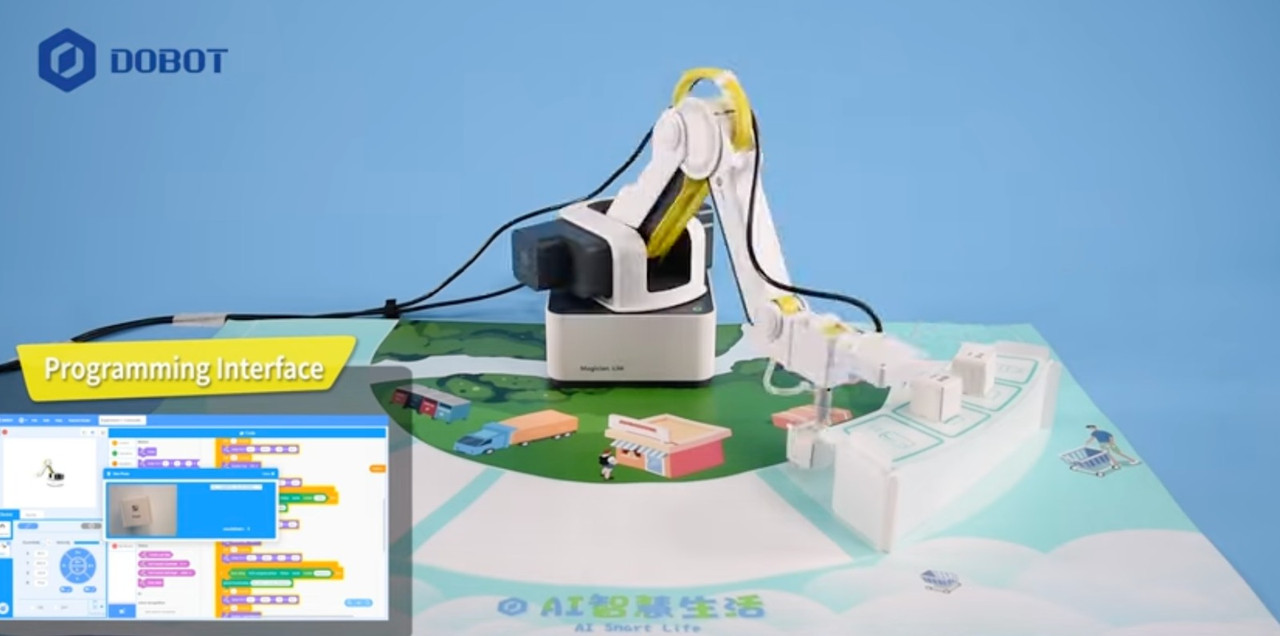 Образовательное оборудование Dobot AI Teaching Kit: продажа, цена в Алматы. Промышленные роботы ...