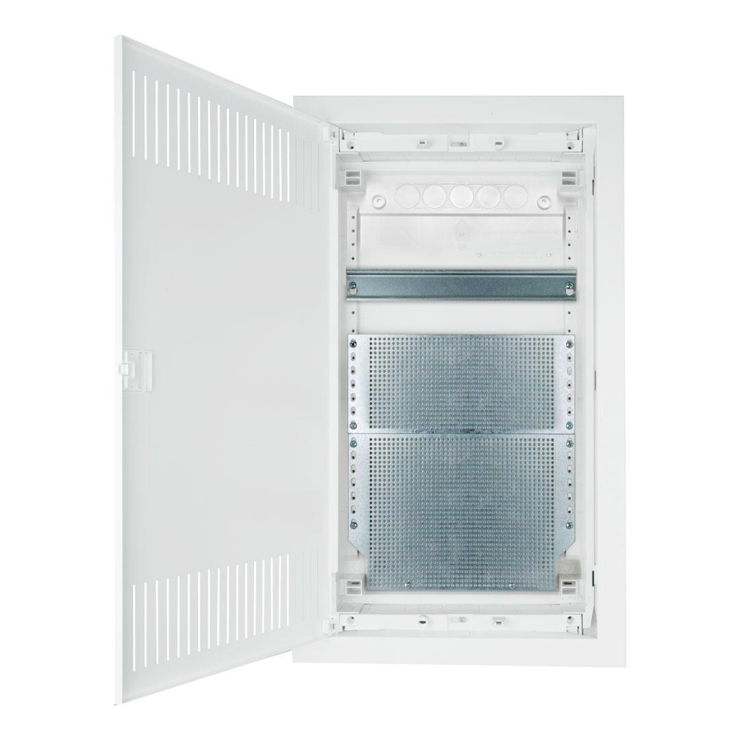 Щит встраиваемый мультимедийный 36 модулей с металлической дверцей ...