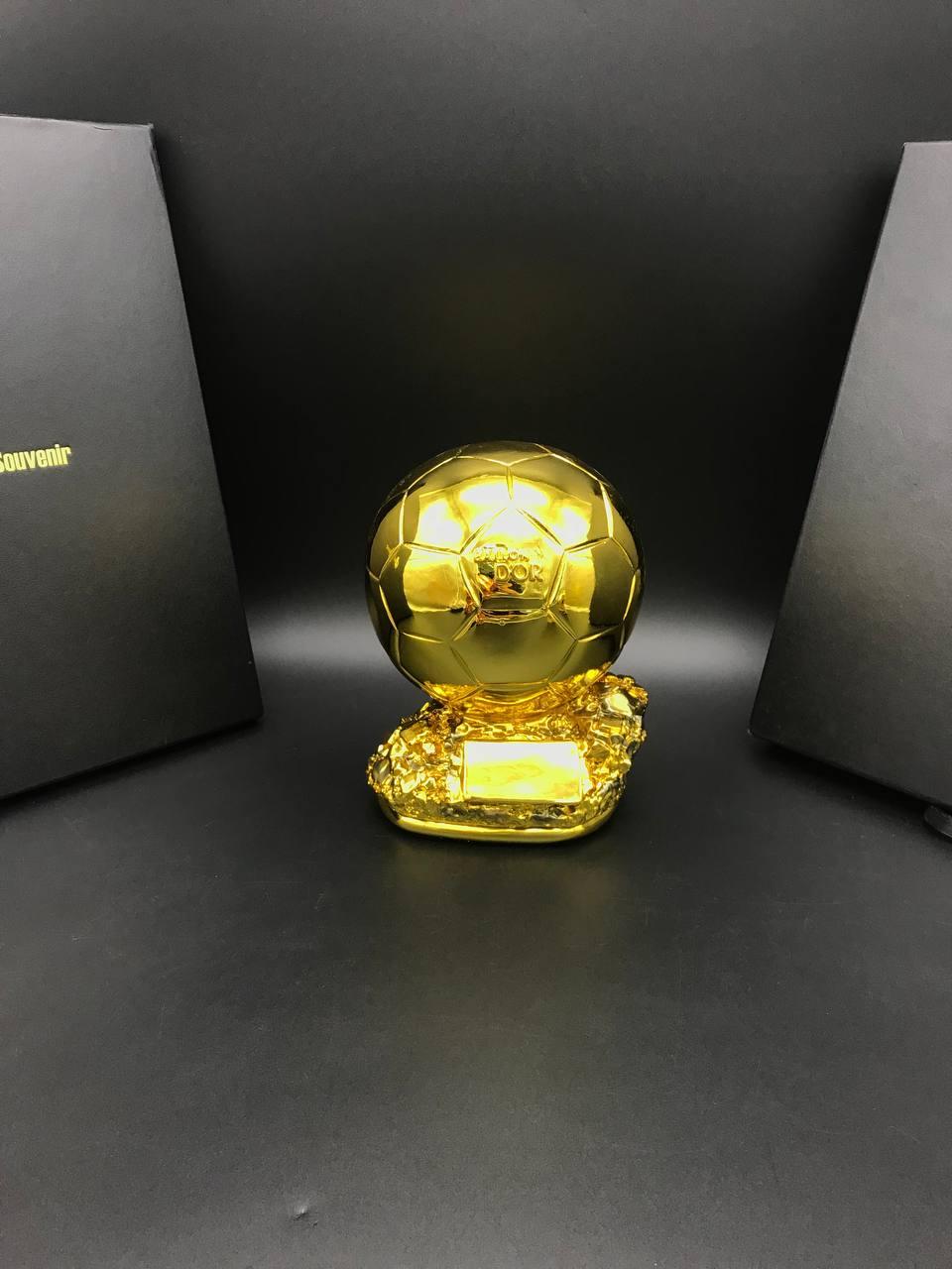 Футбольная статуэтка Золотой мяч FM-001 купить в Алматы - Qaz Souvenir