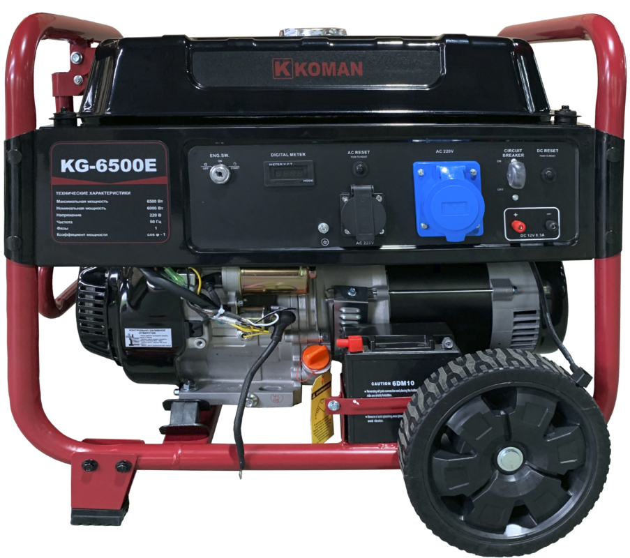 Бензиновый генератор KOMAN RW-6500E купить в Казахстане | Цена 457 984 ...