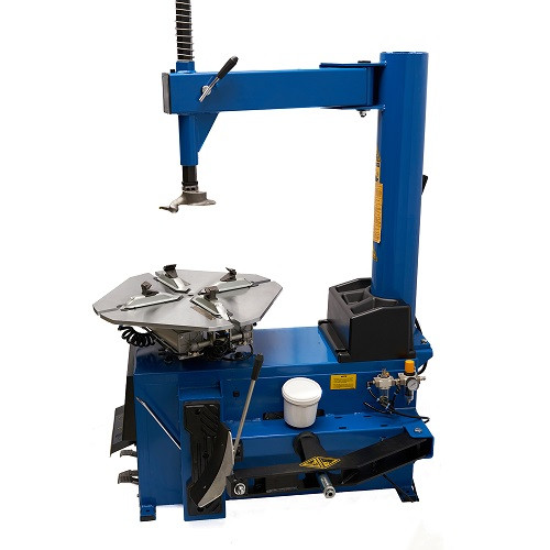 Станок шиномонтажный ROSSVIK V-524ITE, п/автомат, до 24", 380В с взрывной накачкой. Цвет синий ...