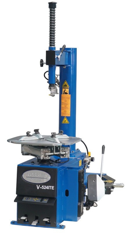 Станок шиномонтажный ROSSVIK V-524ITE, п/автомат, до 24", 380В с взрывной накачкой. Цвет синий ...