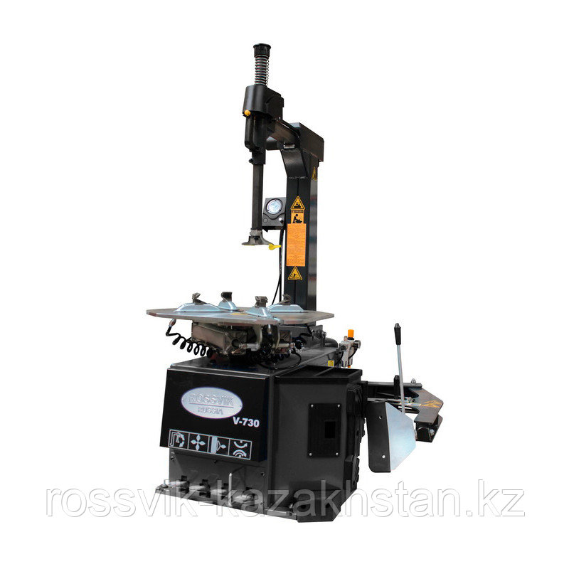 Купить СТАНОК ШИНОМОНТАЖНЫЙ ROSSVIK V-730, АВТОМАТ, ДО 30", 380В, 2СК, ВЗРЫВ,НАКАЧКА. ЦВЕТ СЕРЫЙ ...
