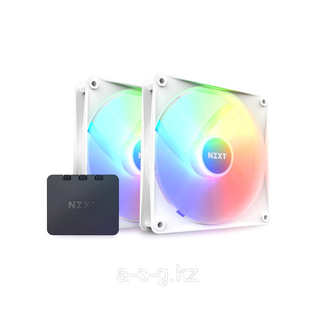 Комплект кулеров для компьютерного корпуса NZXT F140 RGB Core RF-C14DF ...
