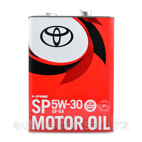 Моторное масло Toyota Motor Oil SP/GF-6A 5W30 4L, купить в Казахстане ...