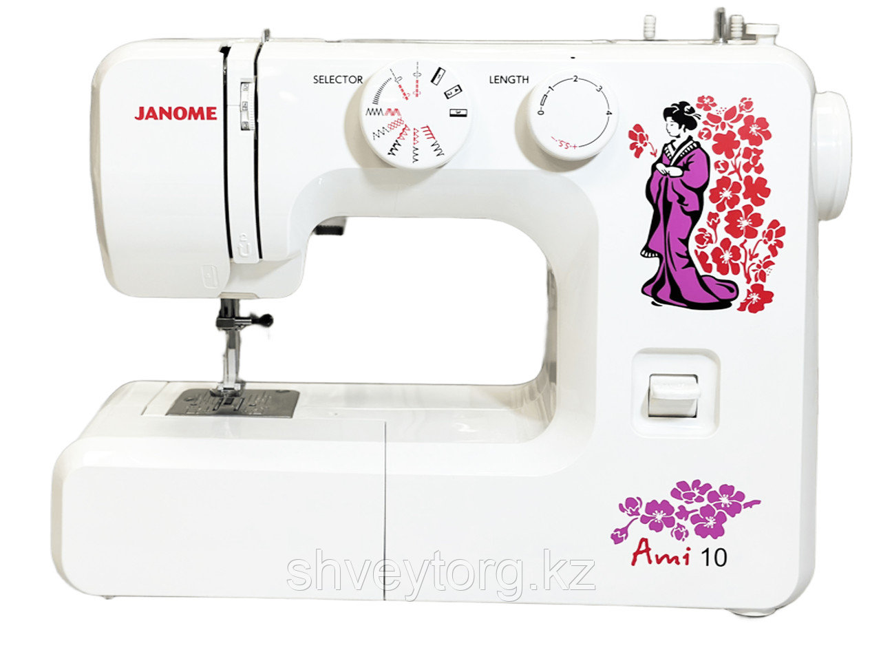 Бытовая электромеханическая швейная машина Janome AMI 10: продажа, цена ...