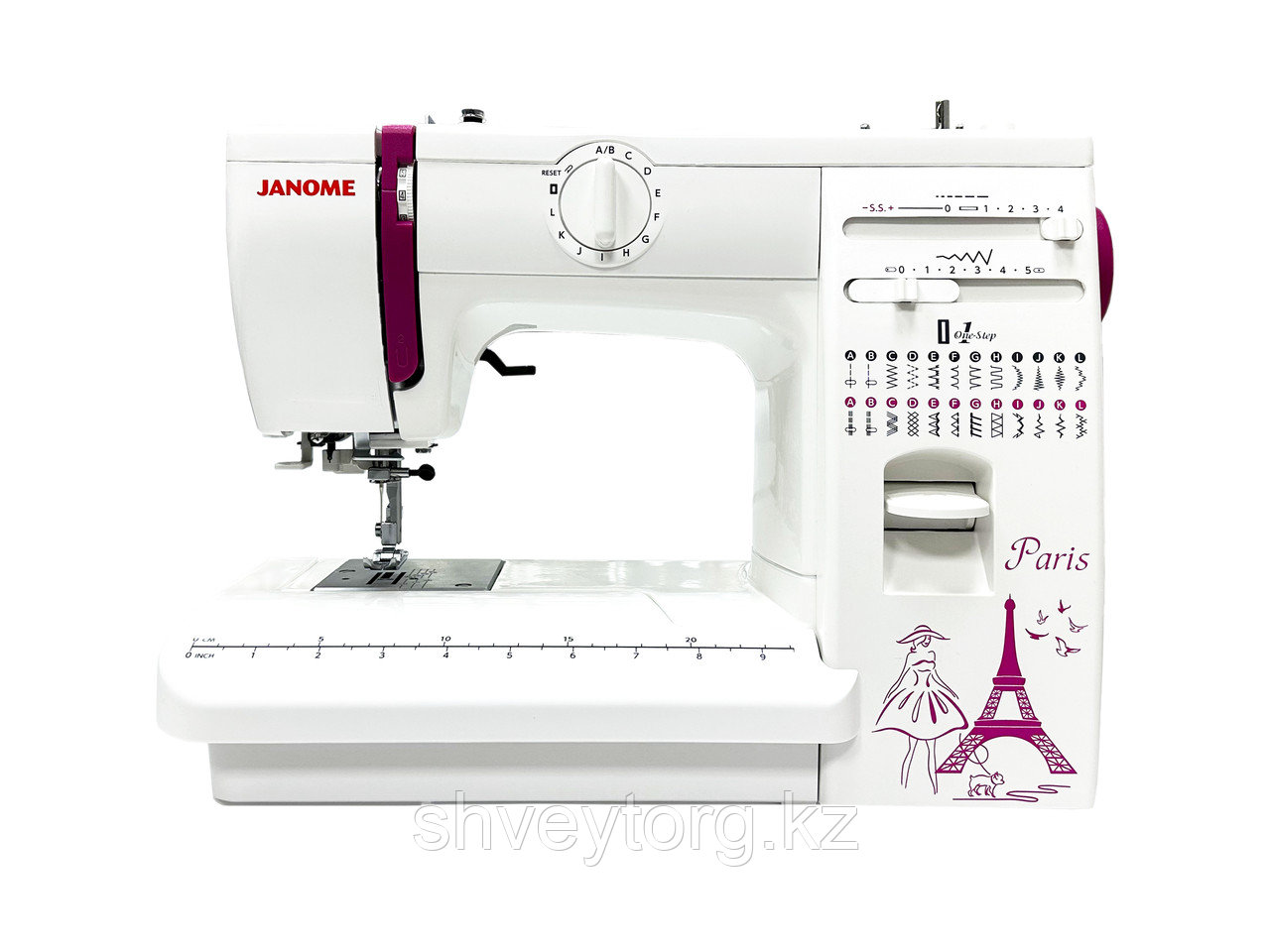 Бытовая электромеханическая швейная машина Janome Q-23P: продажа, цена в Алматы. Швейные машины ...