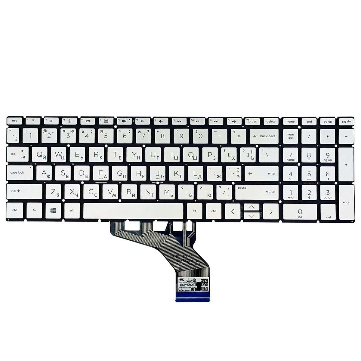 Клавиатура HP Pavilion 15-CR 15-CW 15-CX 15-DR 15-DK 15-EC TPN-C133 TPN ...