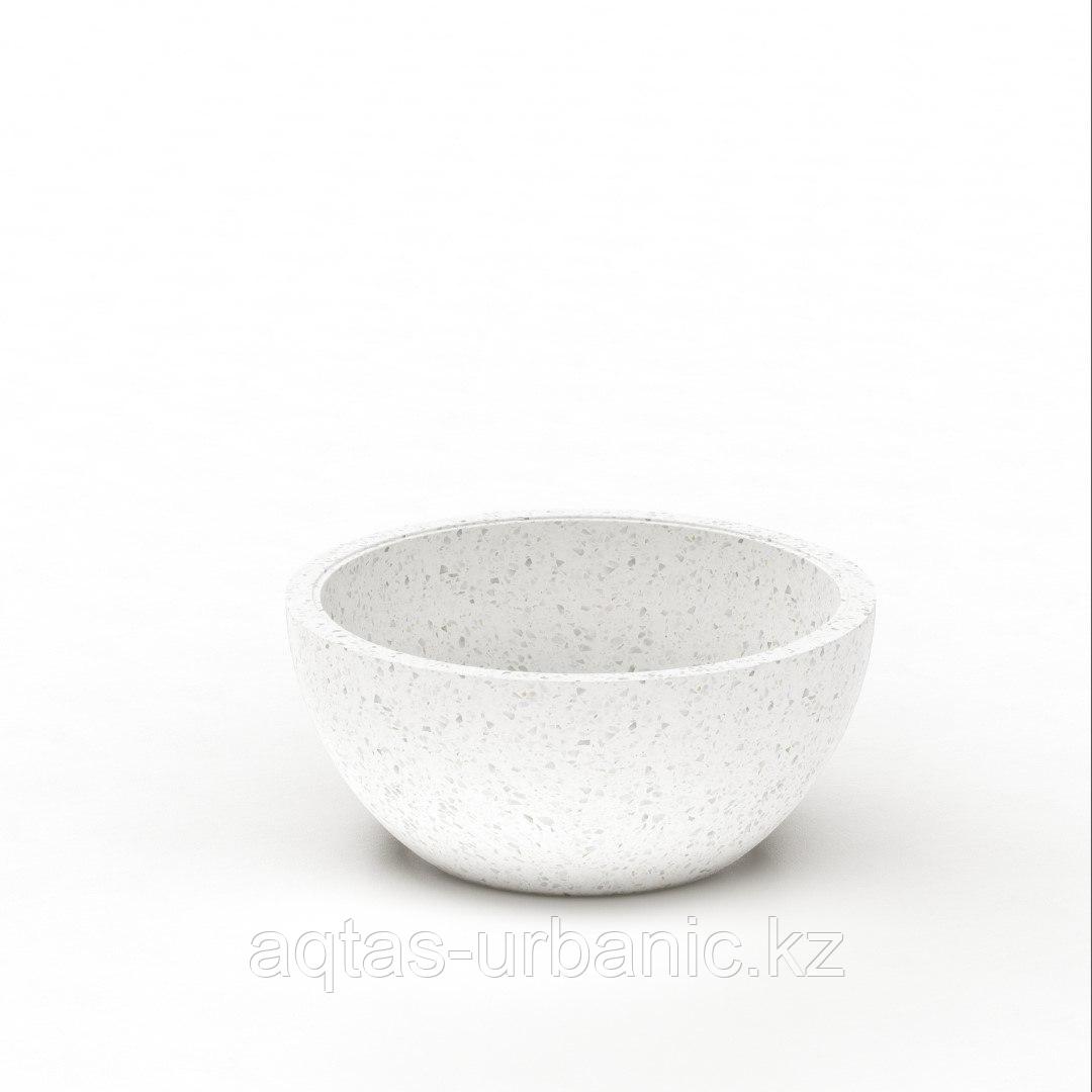 Уличный вазон VAZON-101 из композитного мраморного камня AQTAS: купить ...