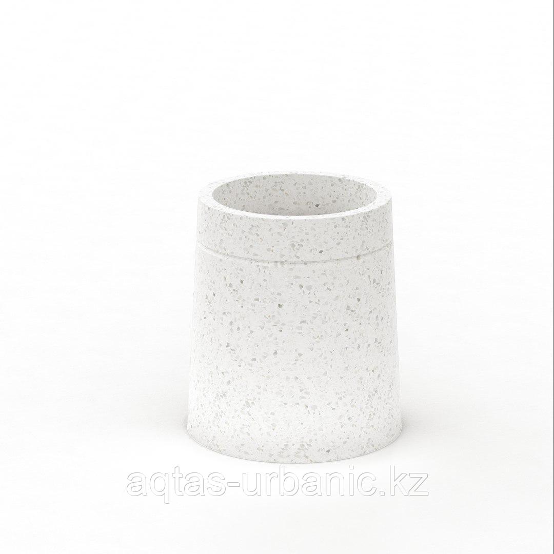 Уличный вазон MINI VAZON из композитного мраморного камня AQTAS: купить ...