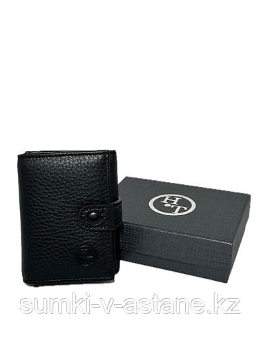 Мужской кожаный картхолдер с RFID защитой, "Н.Т", отделение для купюр ...