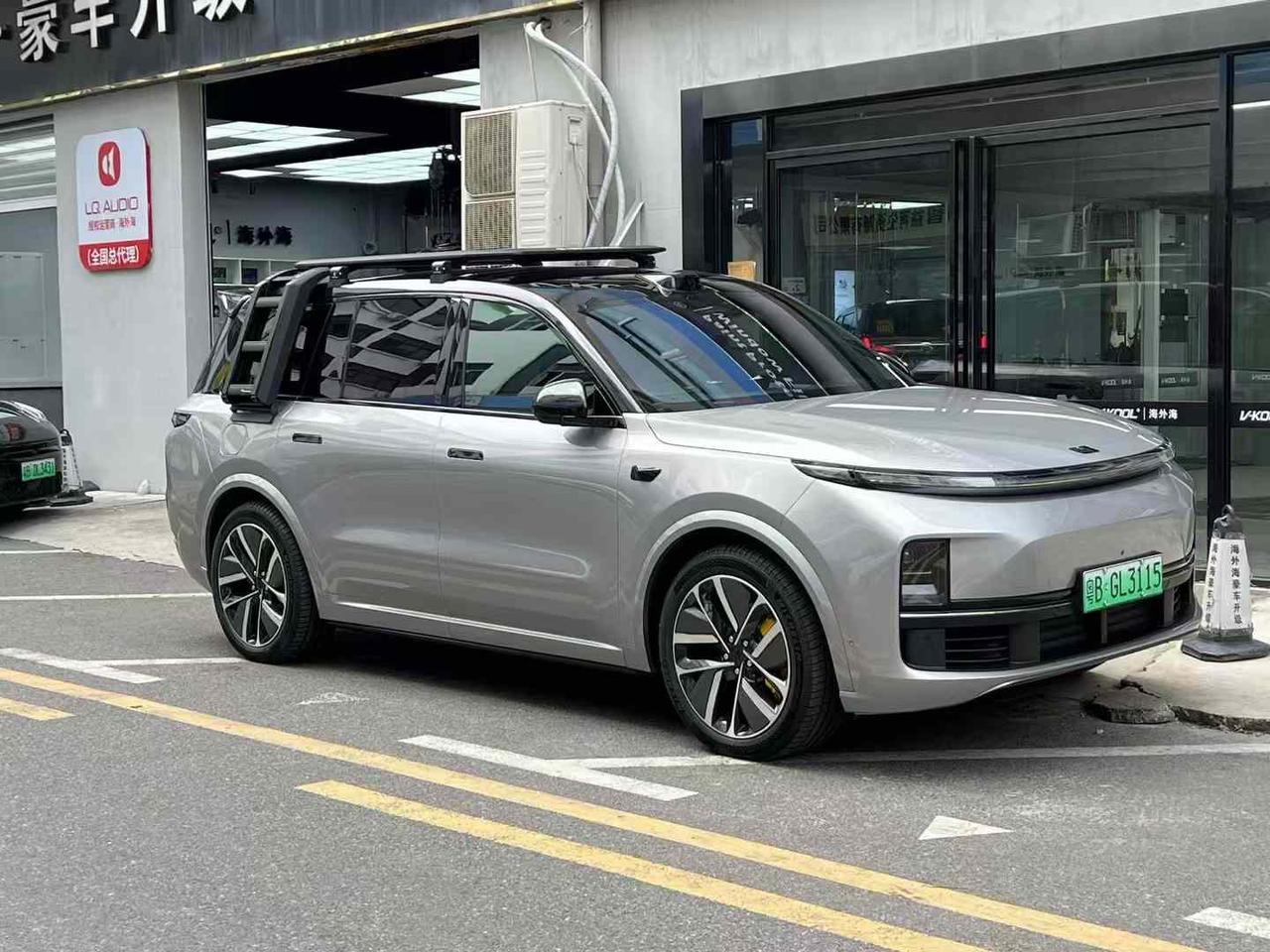 Платформа на крышу с боковой лестницей для Li Xiang L6 L7 L8 L9 Ящик ...