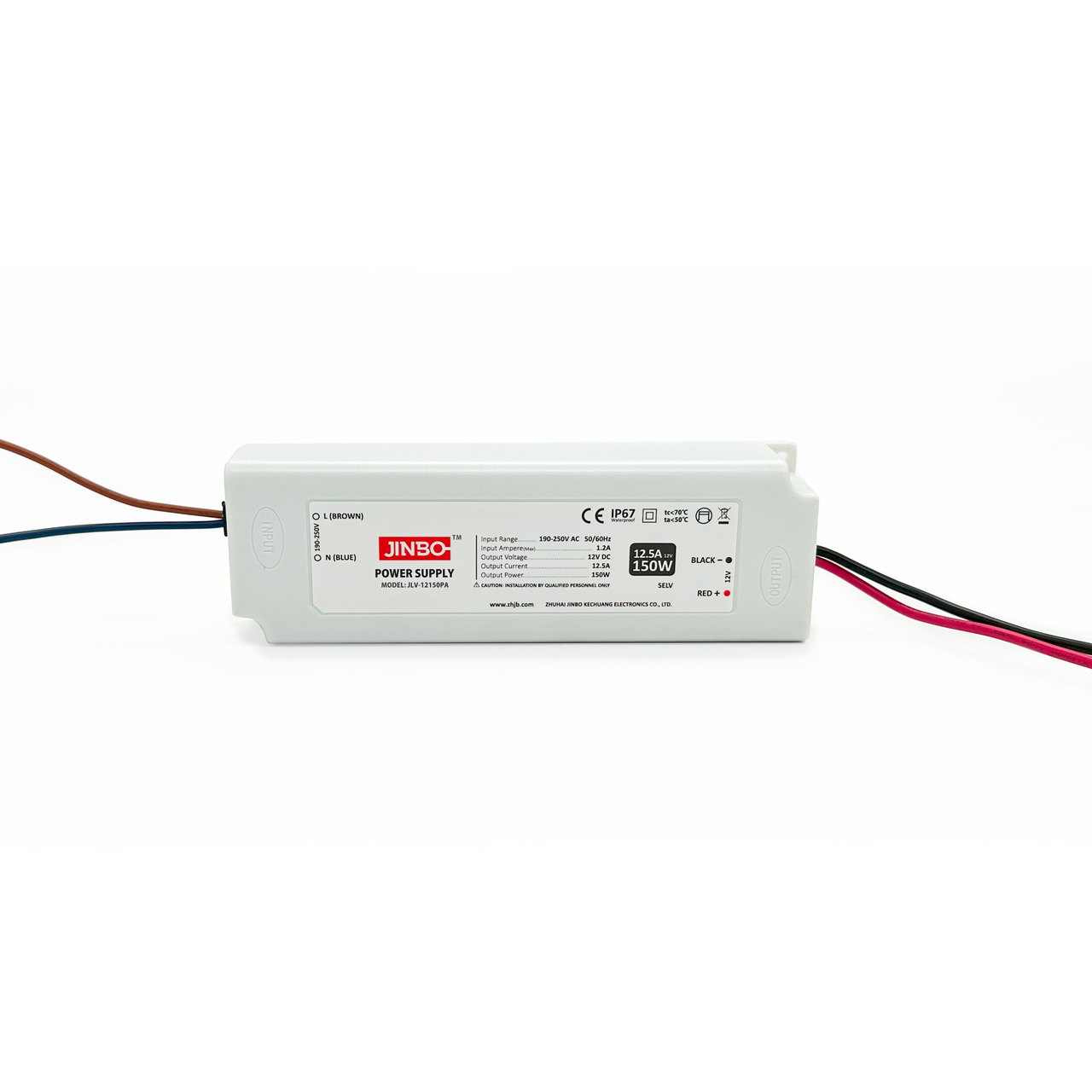 Трансформатор 150W (для наружного применения) пластиковый корпус блок питания 12V - A14: продажа ...