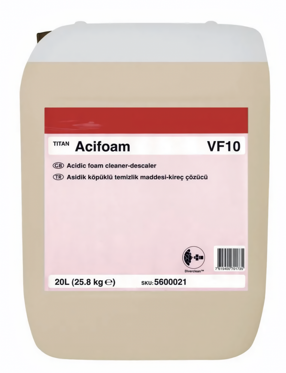 Diversey Acifoam - для мойки и удаления отложений солей жесткости воды ...