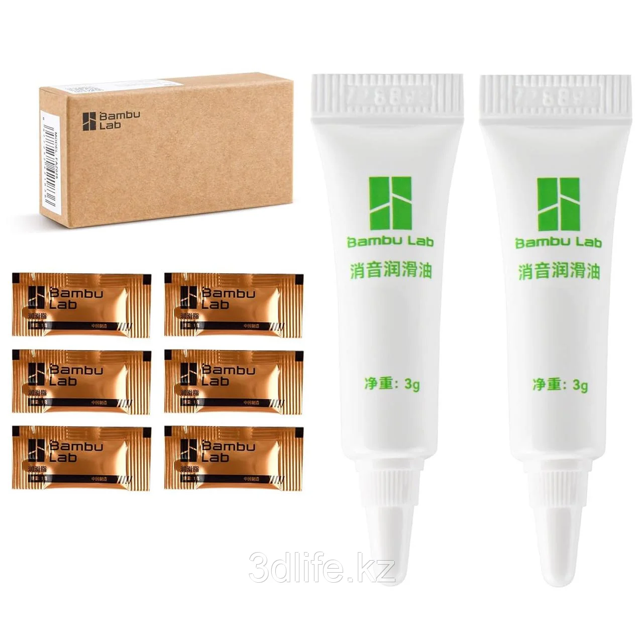 Bambu Lab Lubricant Grease and Lubricant Oil - 3dlife.kz