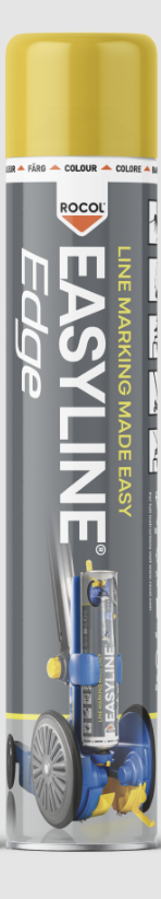 ROCOL EASYLINE® Edge Paint Желтый (RAL 1023), 750 мл, краска - купить ...