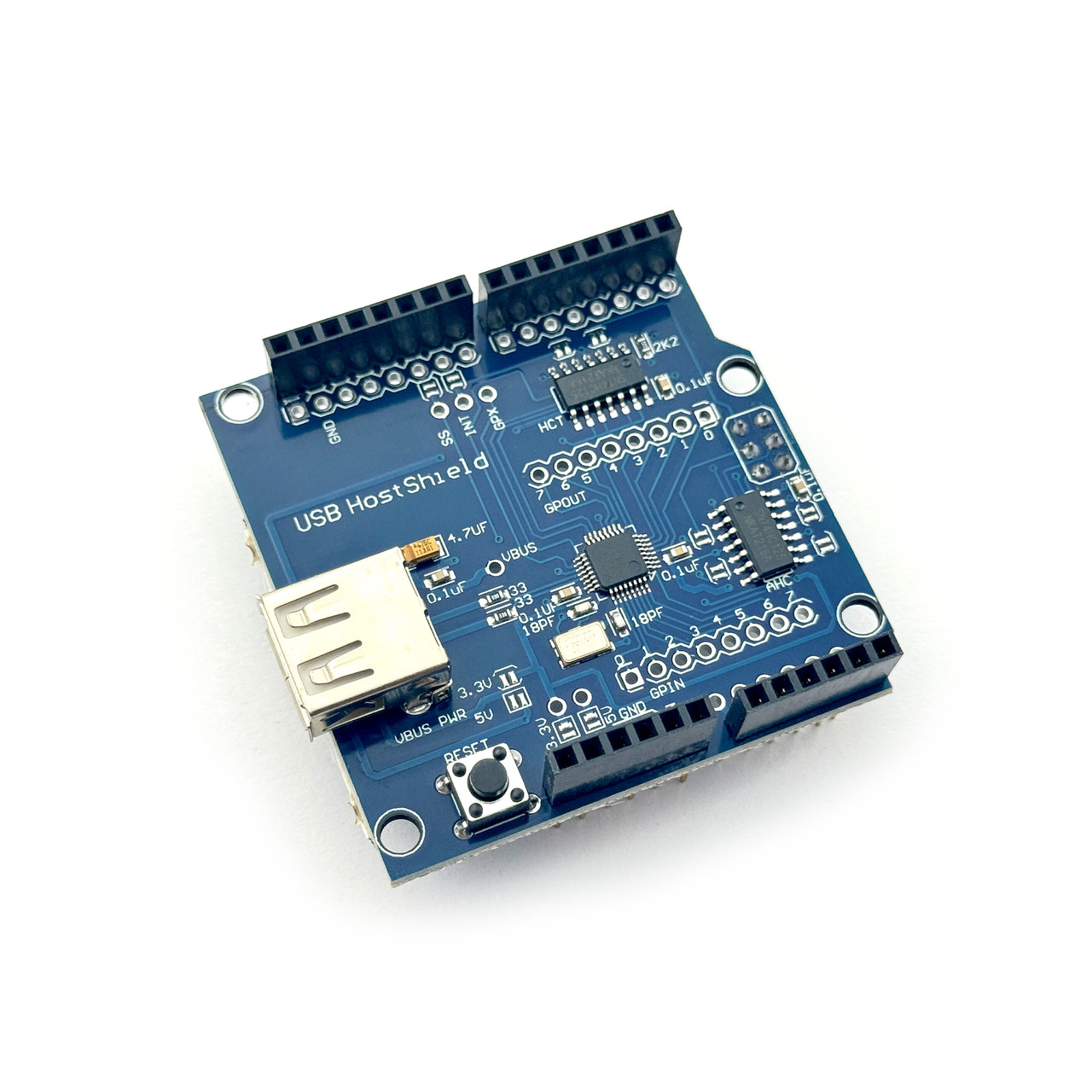Arduino USB 2.0 Host Shield – USB хост расширение на MAX3421E: продажа ...