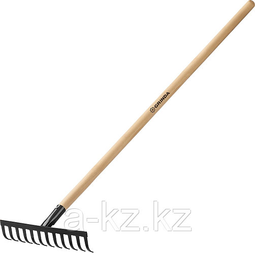 GRINDA GT-12 WOOD, 310 х 80 х 1300 мм, 12 прямых зубцов, углерод. сталь ...