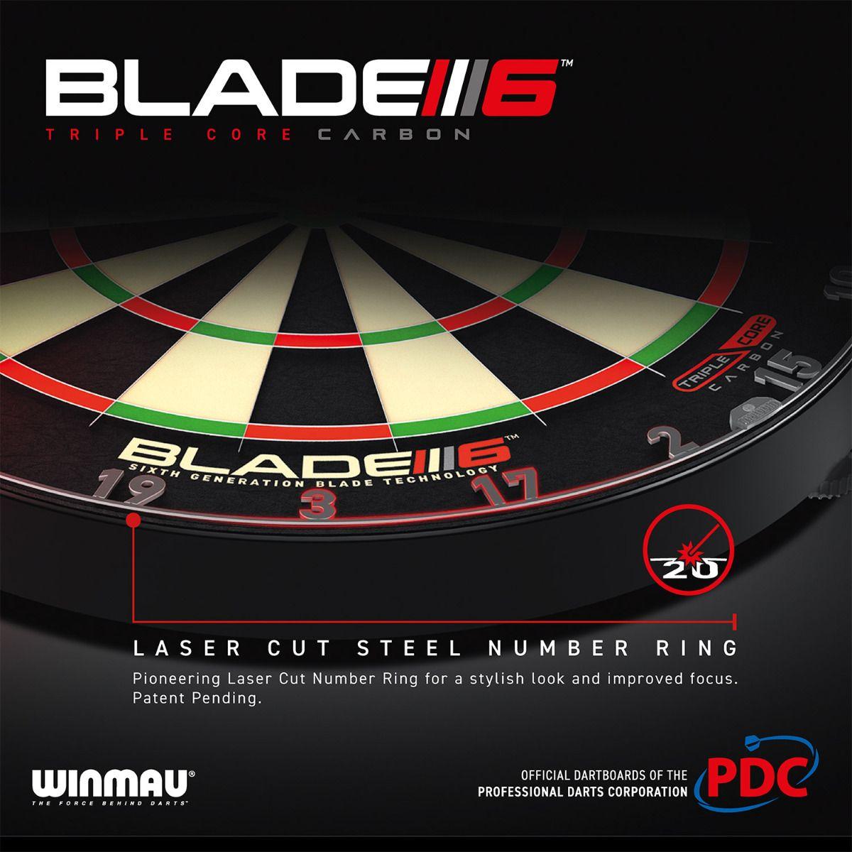 Мишень для дартса Winmau Blade 6 Triple Core купить в Алматы по низкой цене