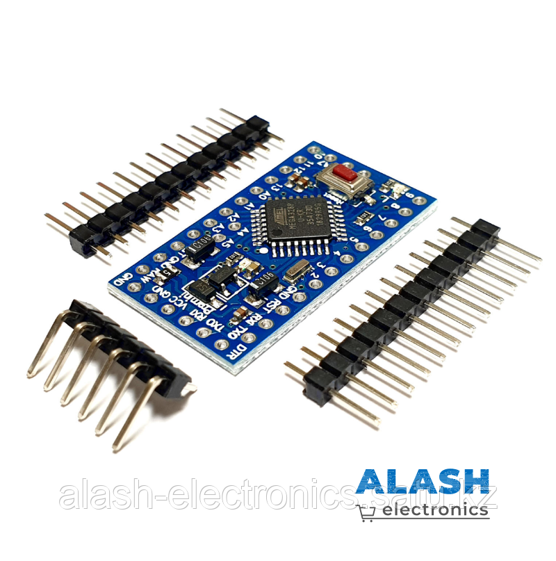 Arduino Pro Mini контроллер Atmega328 продажа цена в Алматы Наборы и компоненты для